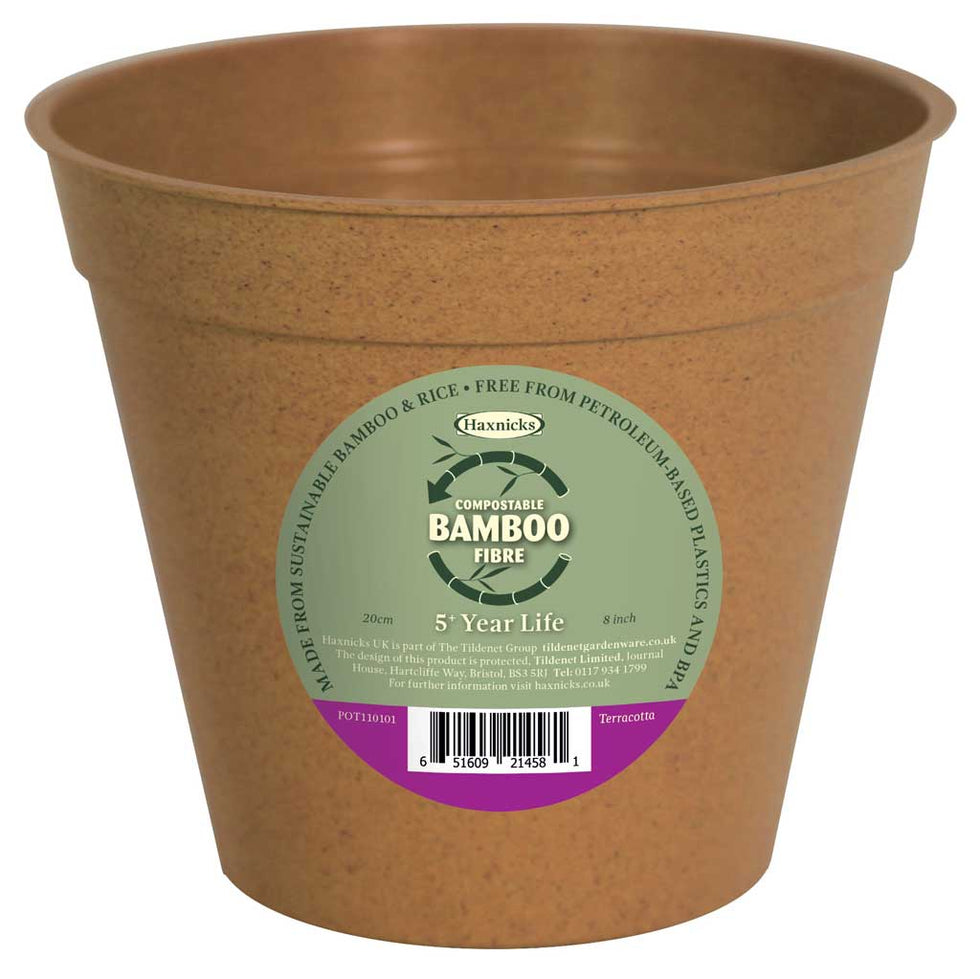 Bamboo Pots | Pots & Planters | Eco Friendly Plant Pots – Haxnicks