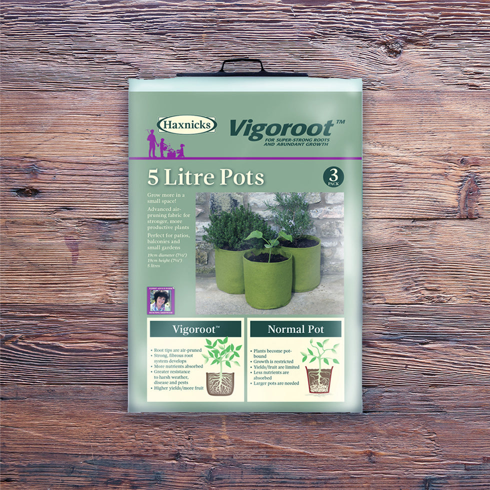 Vigoroot Pots - 3 Pack | Pots & Planters | Haxnicks